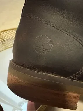 Timberland | Shoes | Timberland Dark Brown Leather Laceup Ankle Boots ...